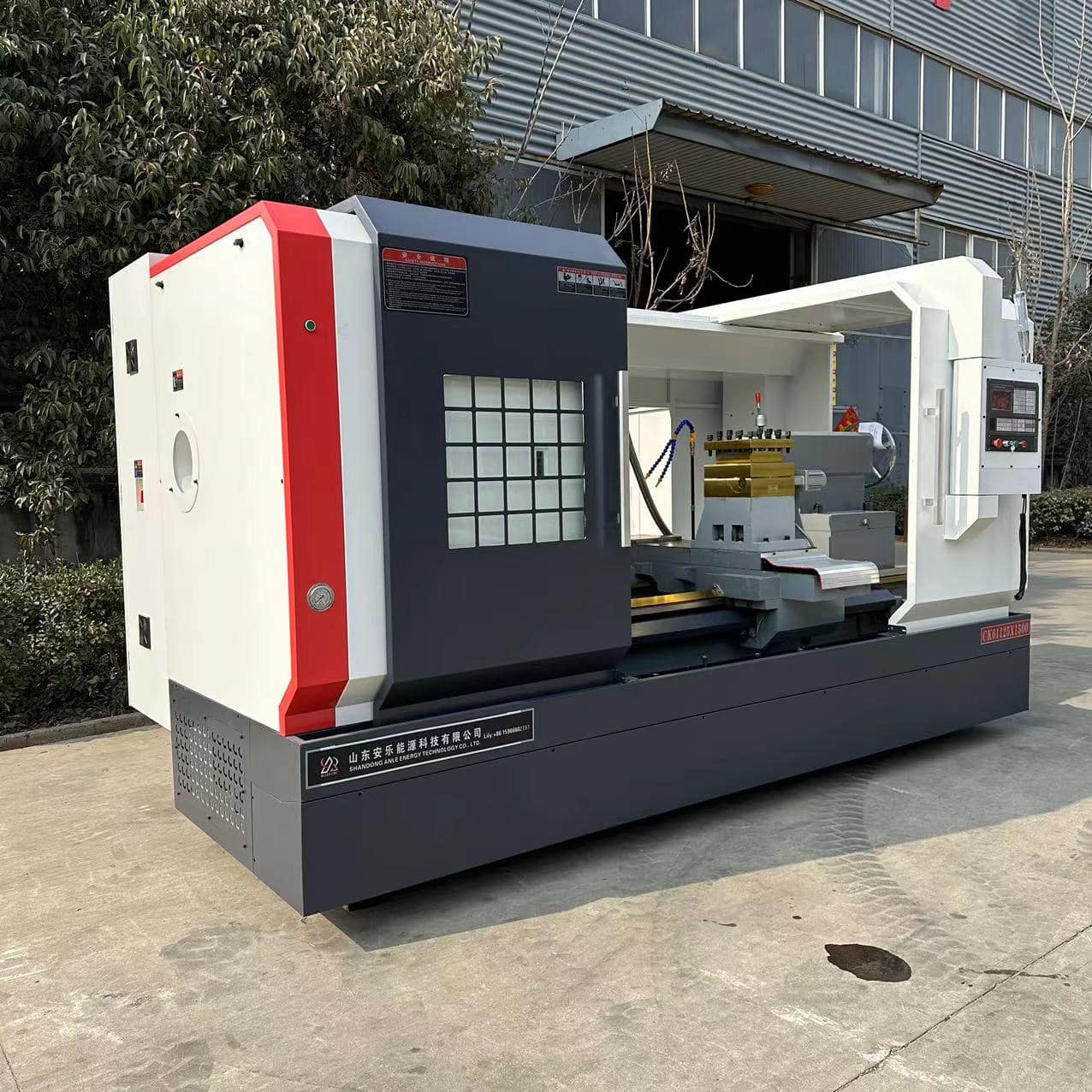 Horizontal Parallel Cutting Large Metal CNC Lathe - Buy CNC Lathe metal ...