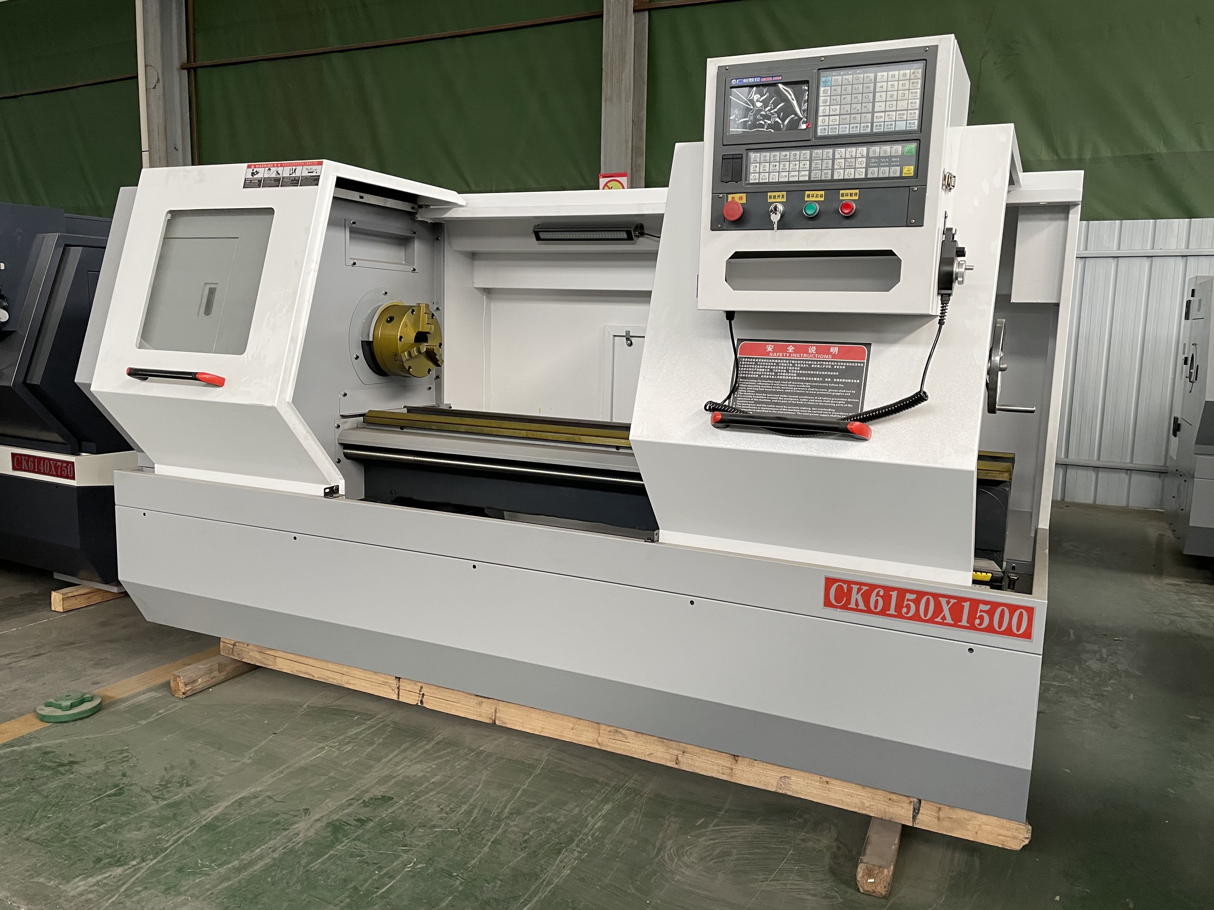 CNC Linear Guide Lathe For Feeding Shaft Parts - Buy CNC Turning Lathe ...