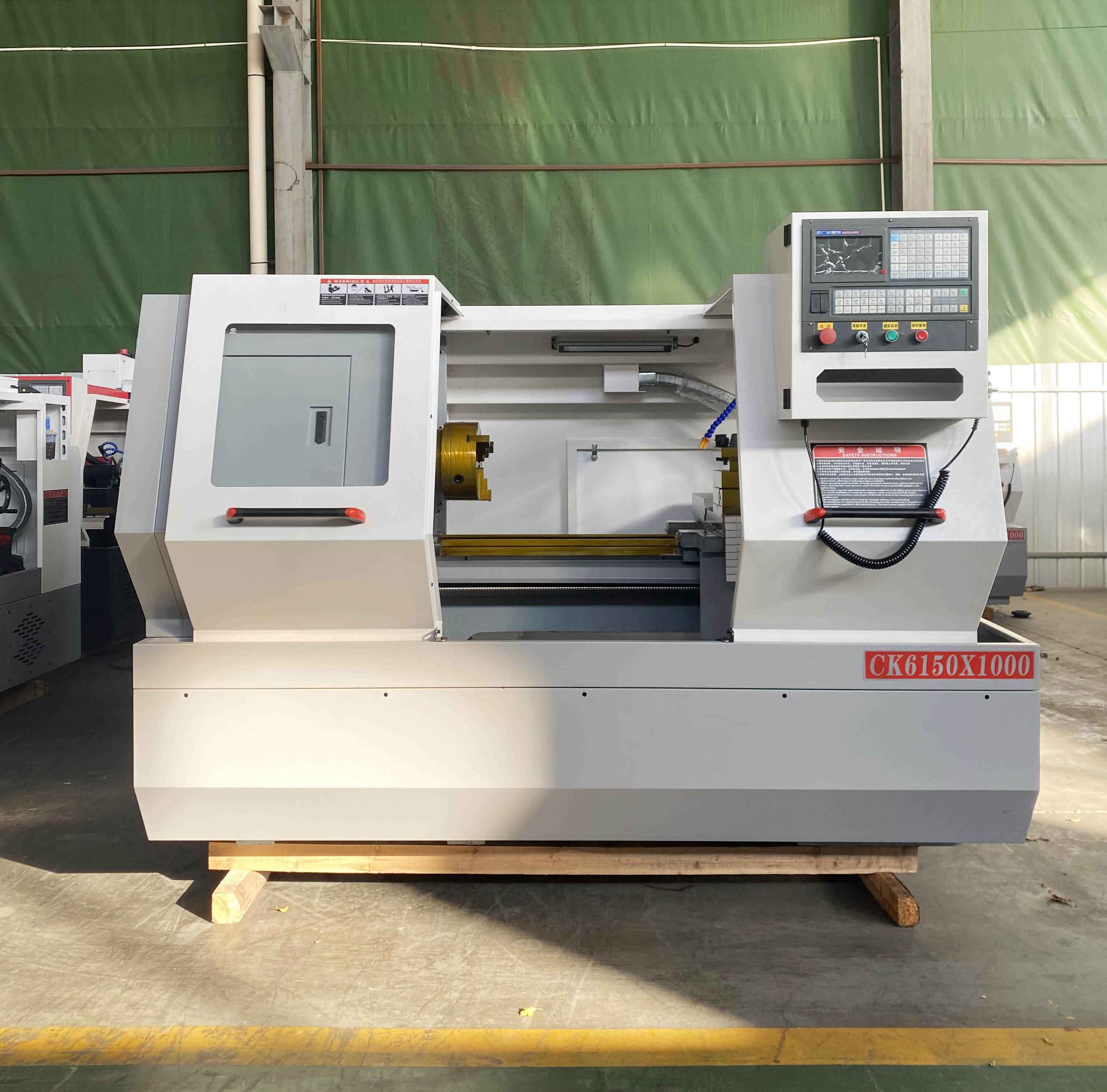 Super Low Price Horizontal Flat Bed CNC Lathe ALCK6150 - Buy CNC ...