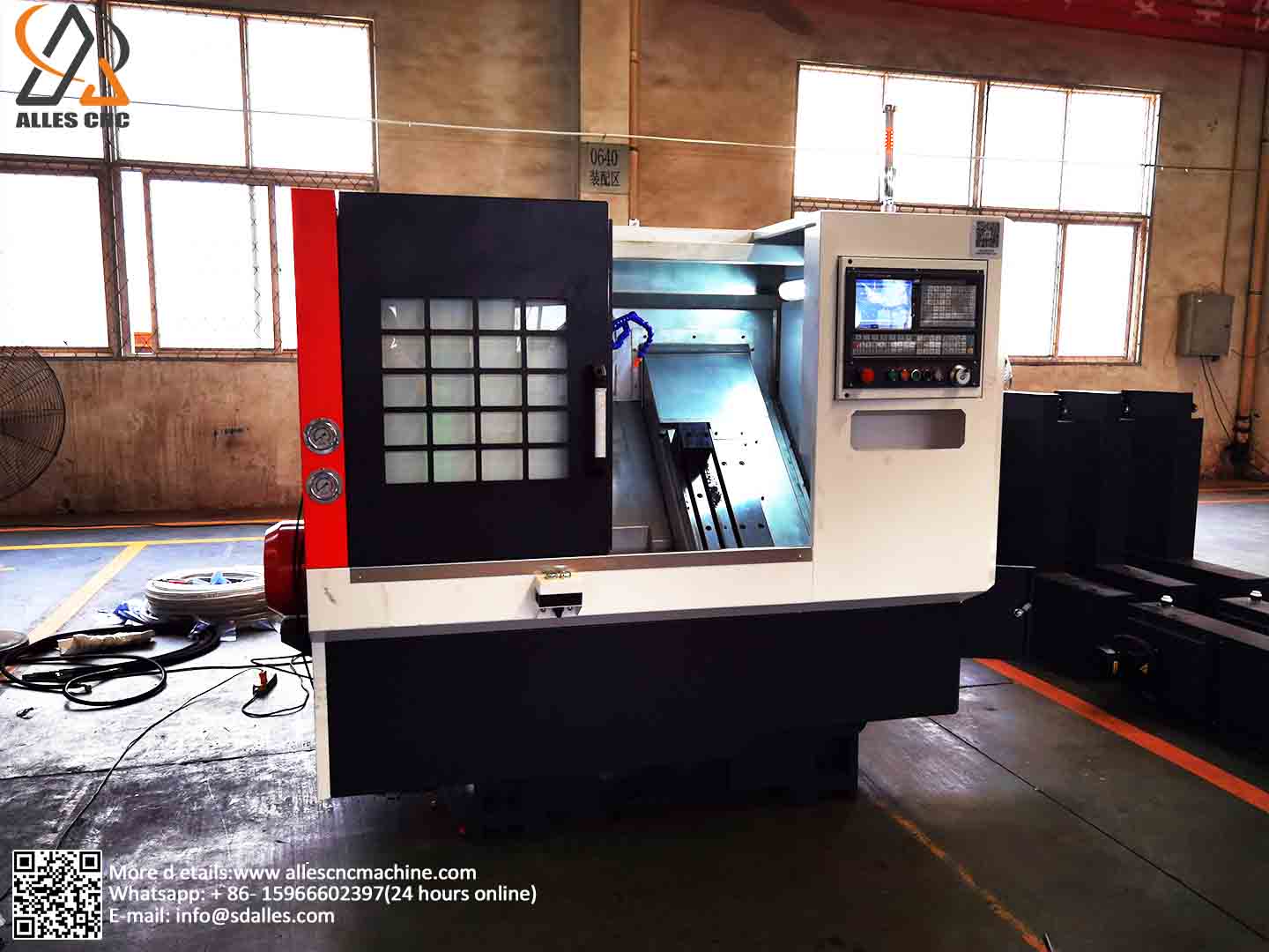 Slant Bed CNC Lathe For The Automotive Industry - Buy CNC Lathe metal ...
