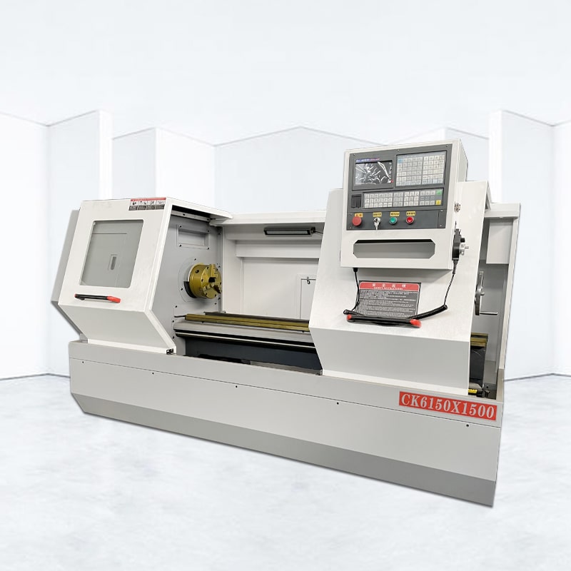 Medium-sized CNC Lathe with Siemens Controller Hydraulic Chuck ...